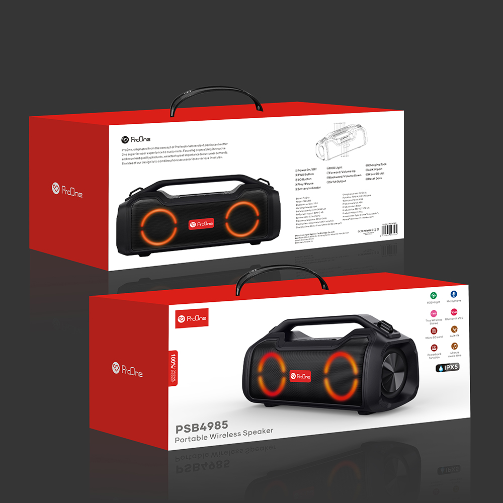 اسپیکر بی سیم قابل حمل پرووان PSB4985 - فروشگاه اینترنتی ایجانبی