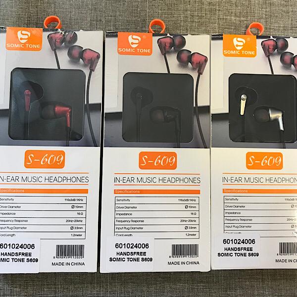 هندزفری سومیک تون مدل SOMIC TONE S609 - فروشگاه اینترنتی ایجانبی